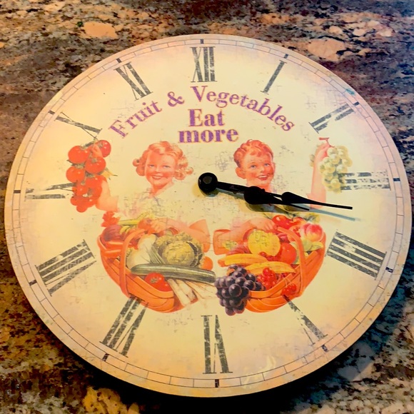 no brand | Wall Decor | Vintage Kitchen Clock Perfect For Country Style ...
